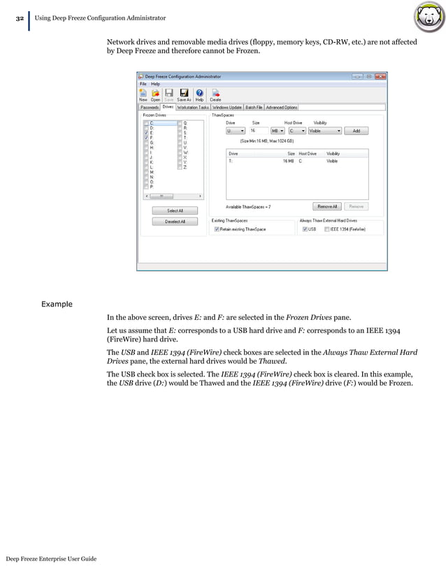 Faronics Deep Freeze Enterprise User Guide | PDF | Operating Systems ...