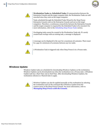 Faronics Deep Freeze Enterprise User Guide | PDF