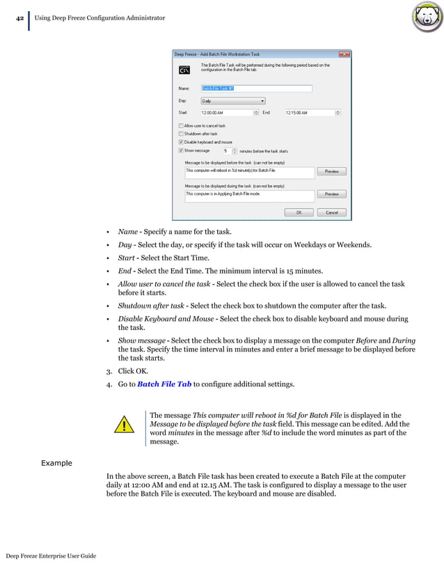Faronics Deep Freeze Enterprise User Guide | PDF | Operating Systems | Computer Software and ...