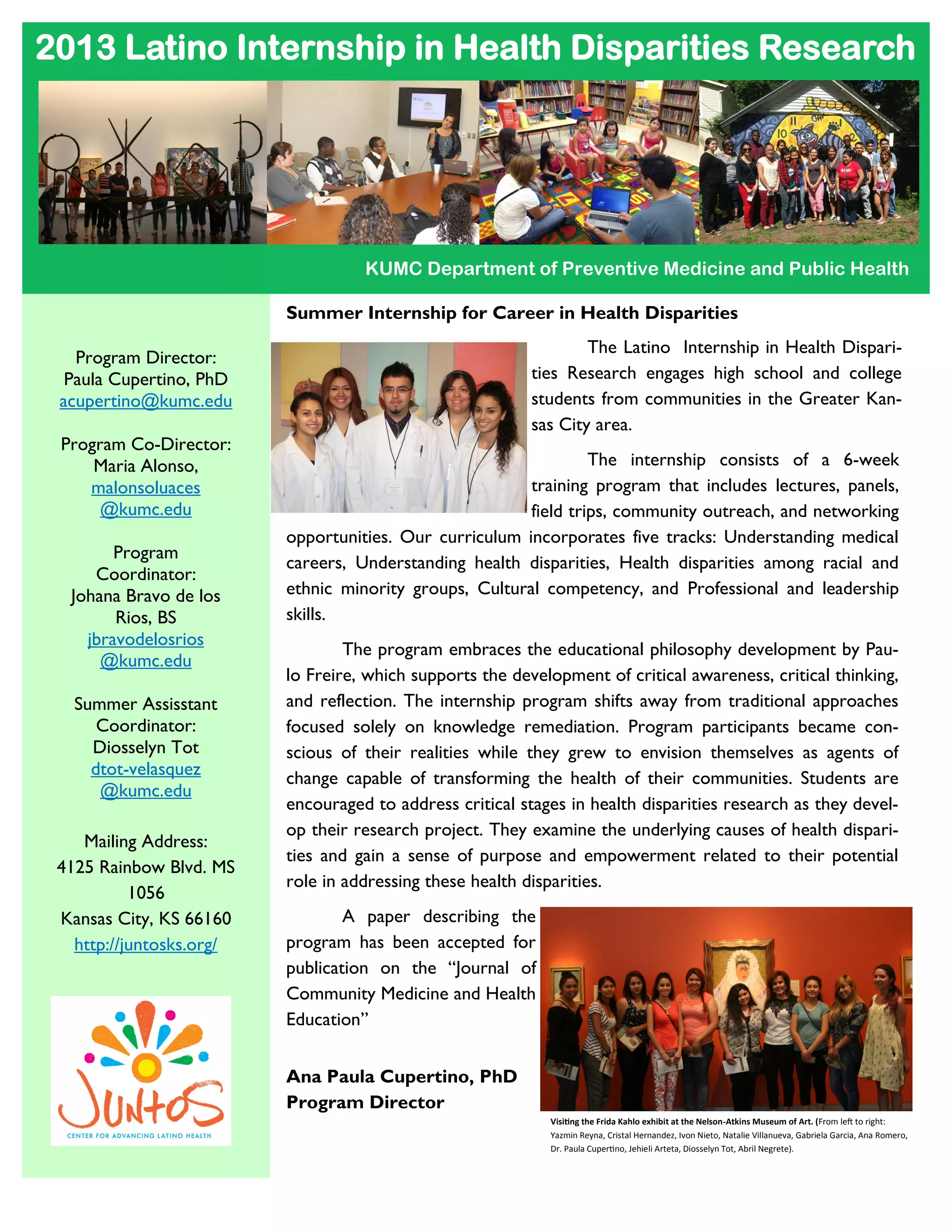 InternshipNewsletter_FINAL | PDF