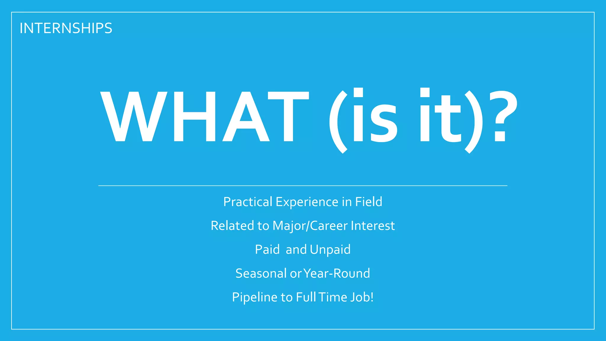 MIS Internship Presentation | PPTX