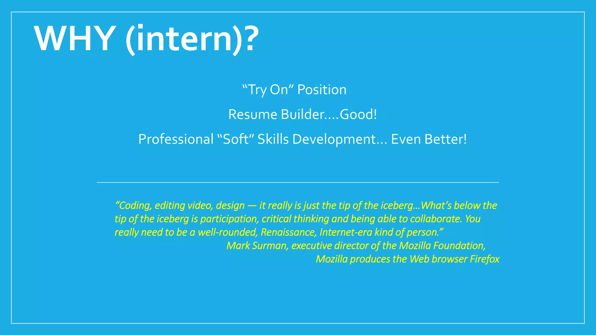 MIS Internship Presentation | PPTX