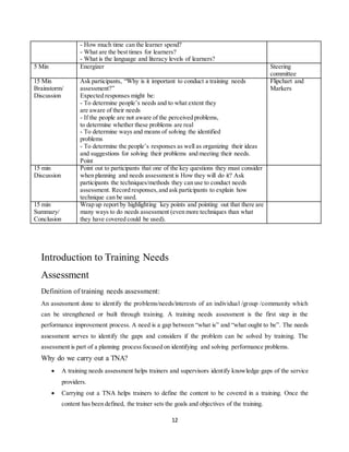 Introduction to the Training of Trainers final | DOCX