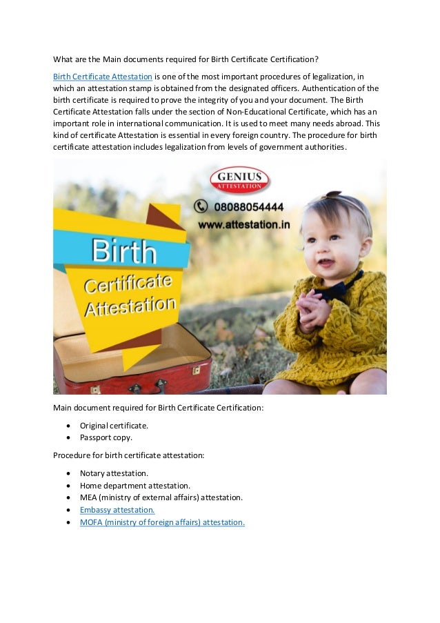 Birth Certificate Information Fact Sheet – FJCY