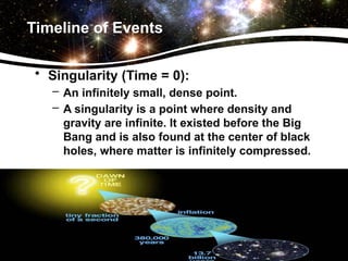 The Earth and the Unverse( The Big Bang Theory) | PPTX