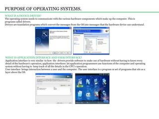 FUNCTIONS OF AN OS. | PPTX