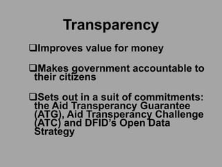 Dfid | PPTX