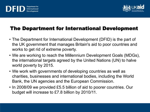 DfID, extractives and development, focus on africa | PDF | Non-Profit ...