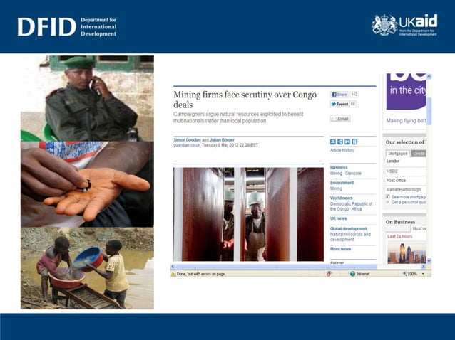 DfID, extractives and development, focus on africa | PDF | Non-Profit ...