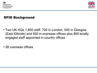 DFID Graduate Development Scheme | PPT