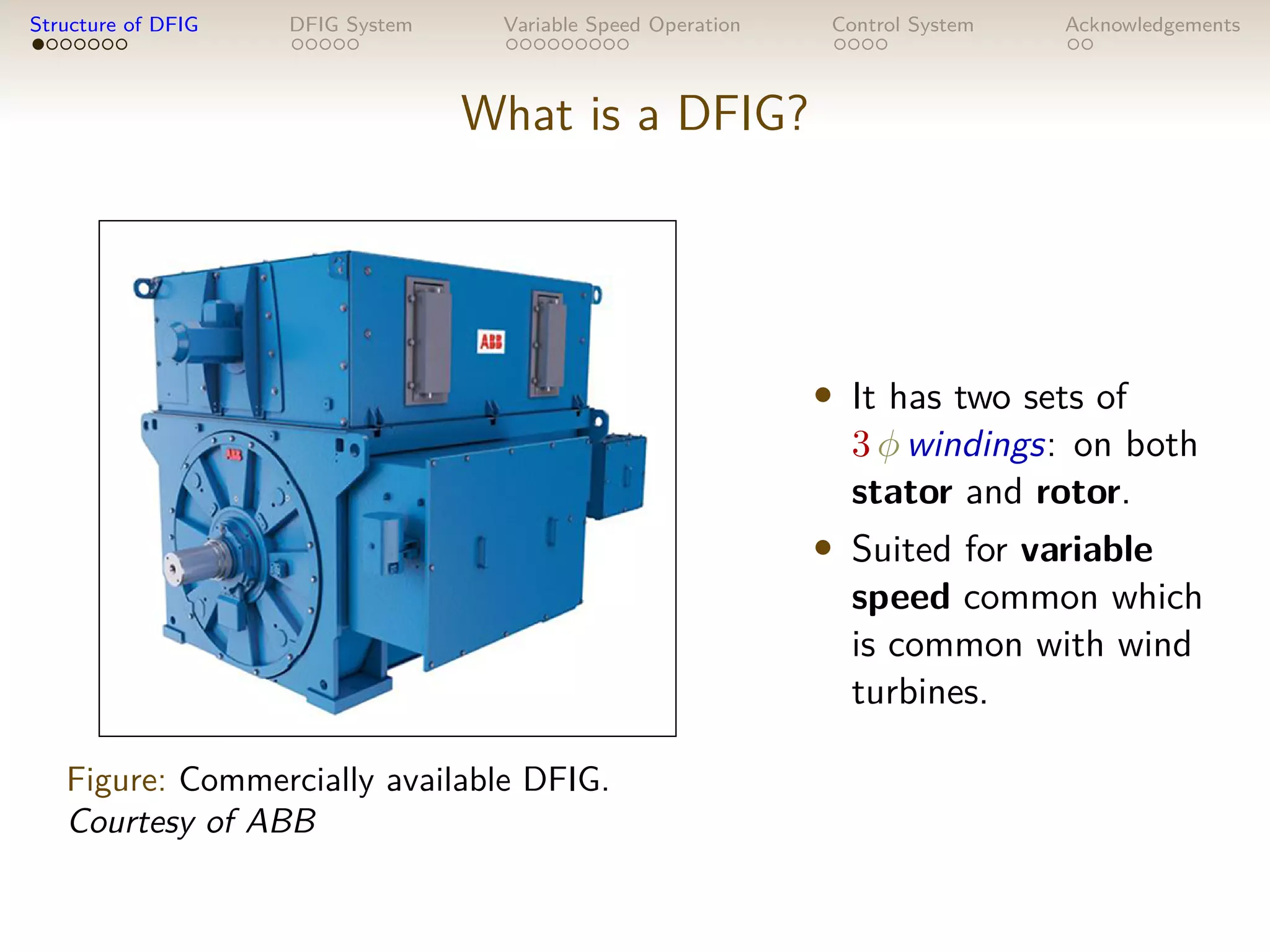 Doubly Fed Induction generator | PDF