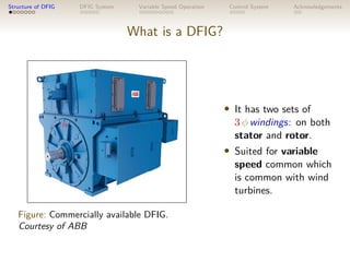 Doubly Fed Induction generator | PDF