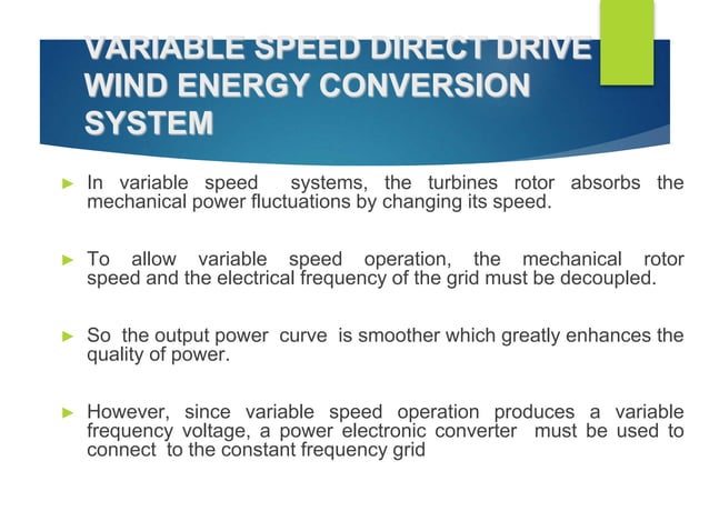 DFIG ppt.pptx | Power and Energy Industry | Industries