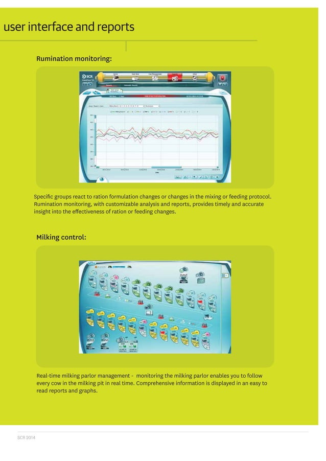 SCR DataFlow II Dairy Farm Management System Brochure | PDF
