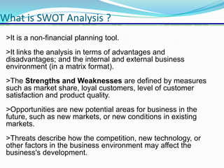 swot analysis | PPTX