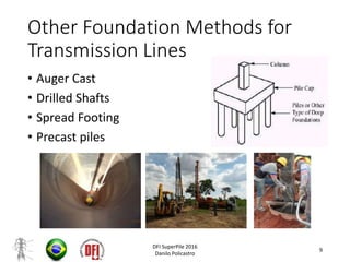 DFI SuperPile 2016 - Danilo Policastro - Helical Piles | PPT