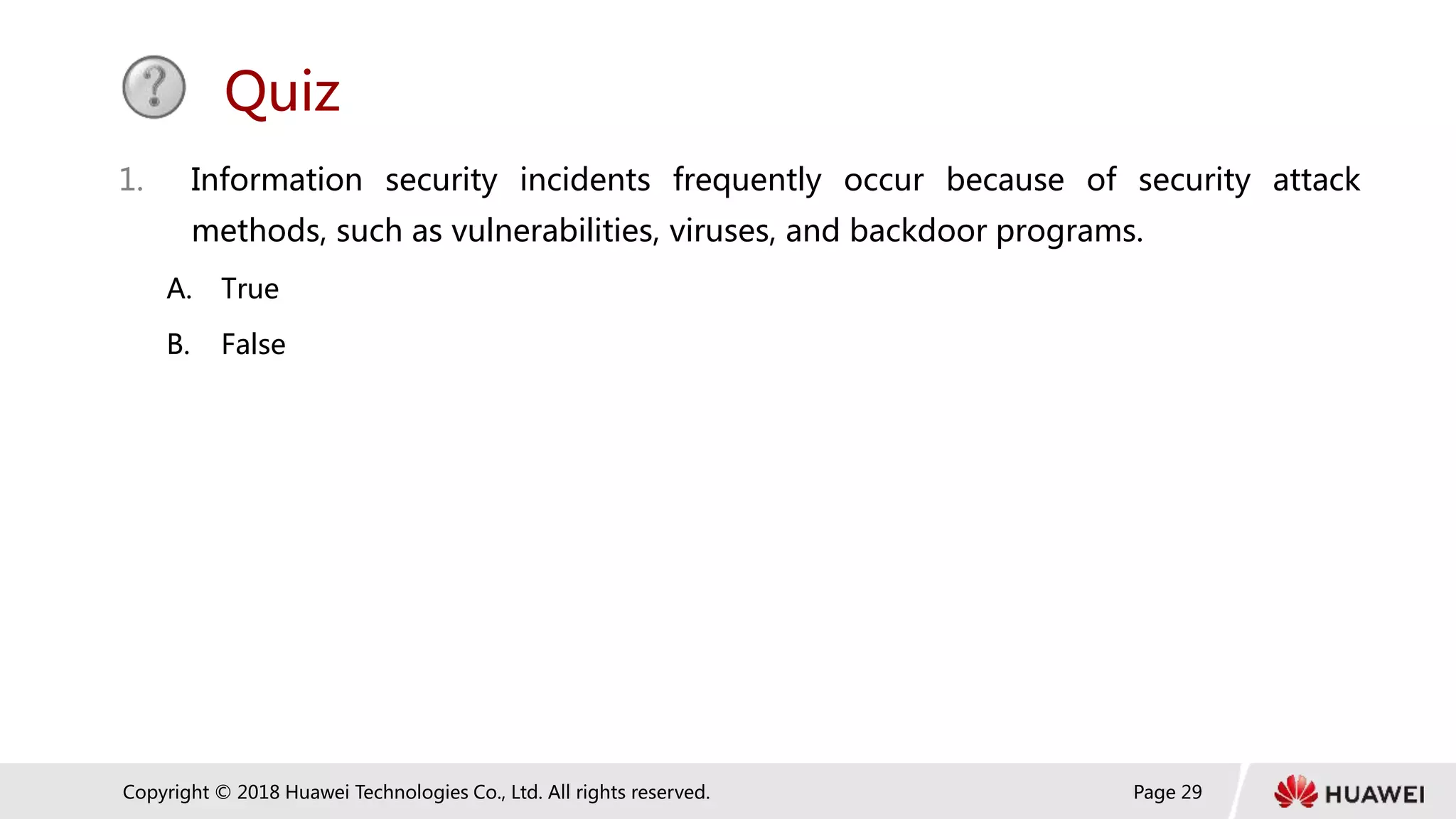 101 Basic concepts of information security | PPTX
