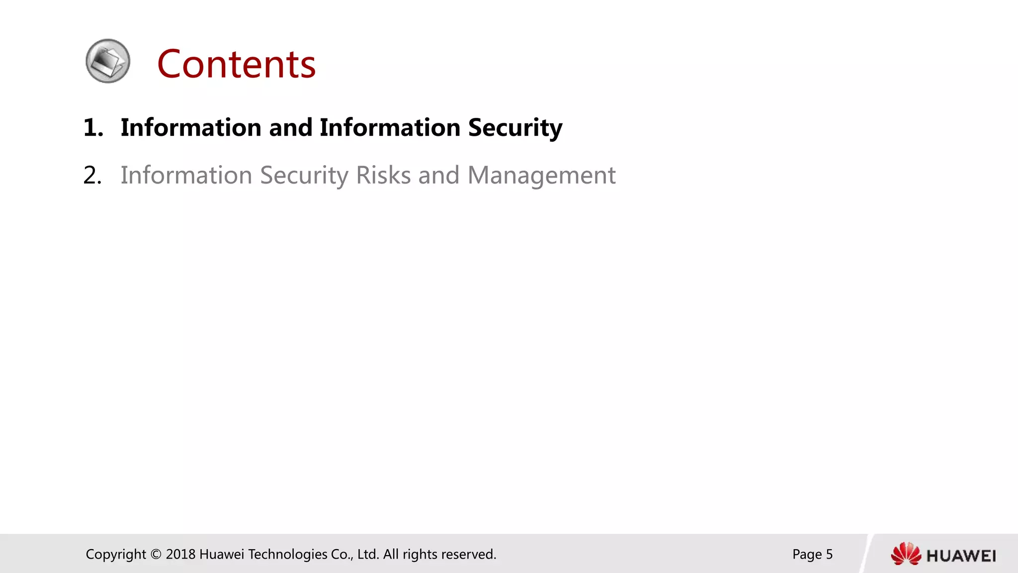 101 Basic concepts of information security | PPTX