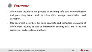101 Basic concepts of information security | PPTX