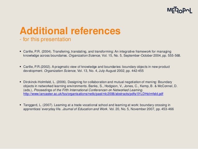 Challenges in designing for horizontal learning - in the Danish VET ...