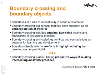 Challenges in designing for horizontal learning - in the Danish VET ...