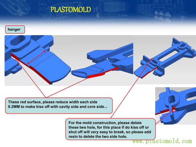 DFM FOR INJECTION PART FROM PLASTIC AND MOLD LAYOUT | PDF