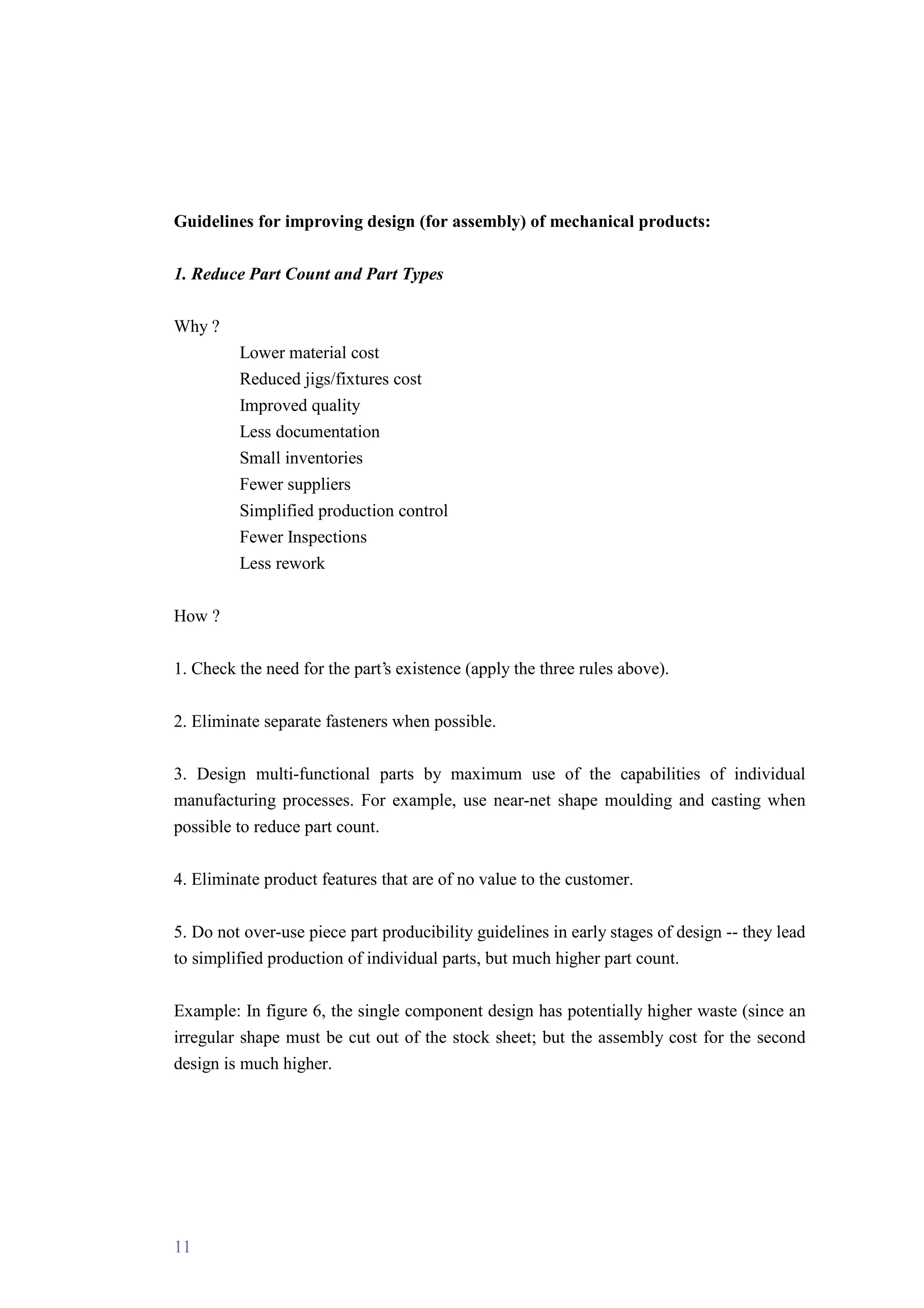Difference between DFM, DFA, DFMA with good explanation | PDF