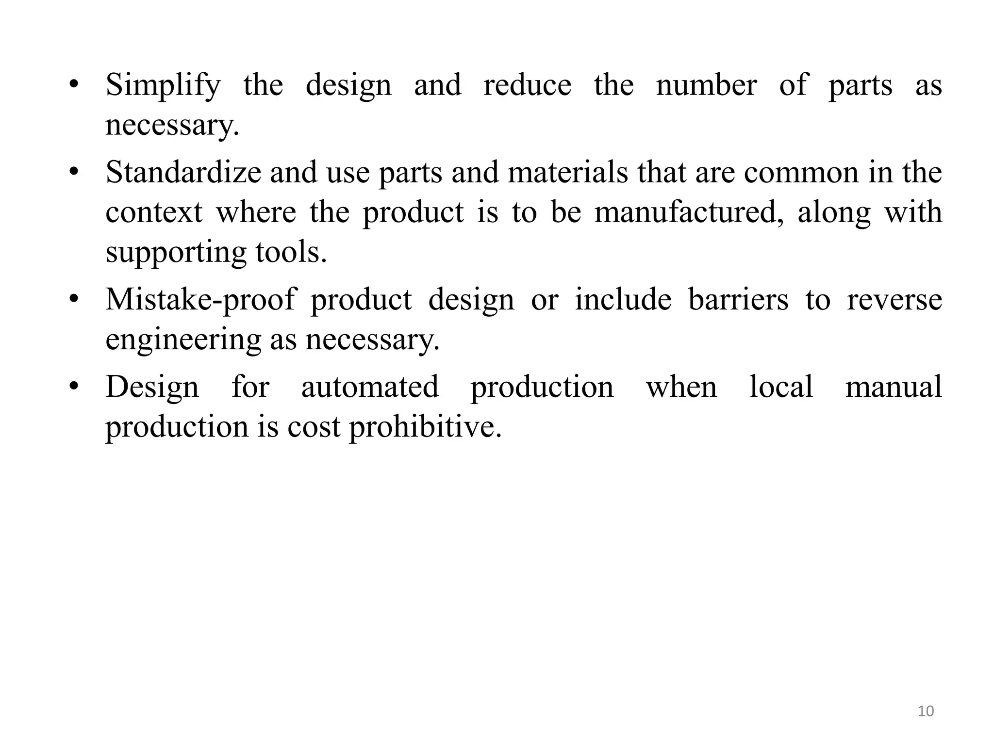 DFMA -Design For Manufacturing and Assembly | PPTX
