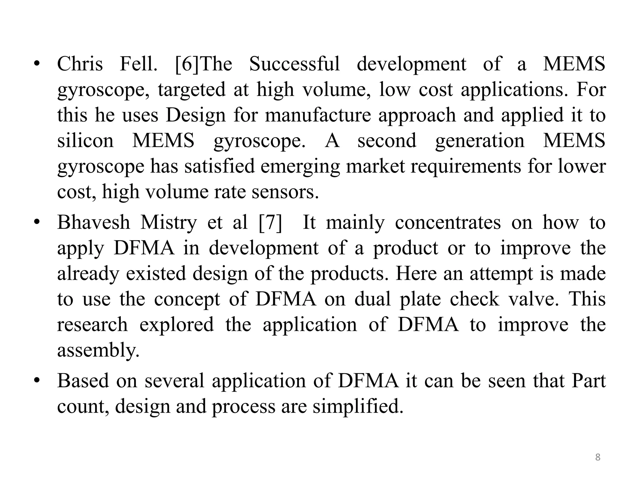 DFMA -Design For Manufacturing and Assembly | PPTX