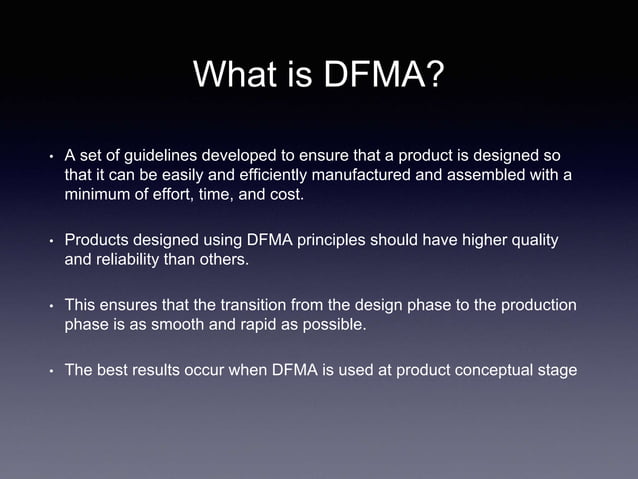 DFMA | PPTX | Manufacturing Industry | Industries