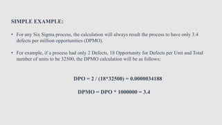 Process capability relation between yield and number of parts in assembly under 6σ.pptx