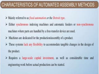 Design of Assembly Methods | PPT