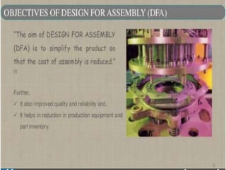 Design of Assembly Methods | PPT
