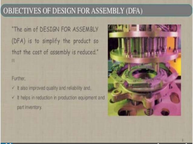 Design of Assembly Methods | PPT