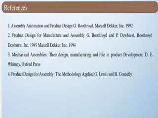 Design of Assembly Methods | PPT