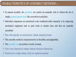 Design of Assembly Methods | PPT