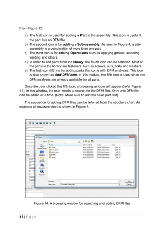 Dfma lab module (1) | PDF