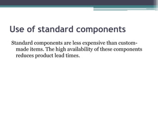 DFMA design for manufacturing and assembly | PPTX