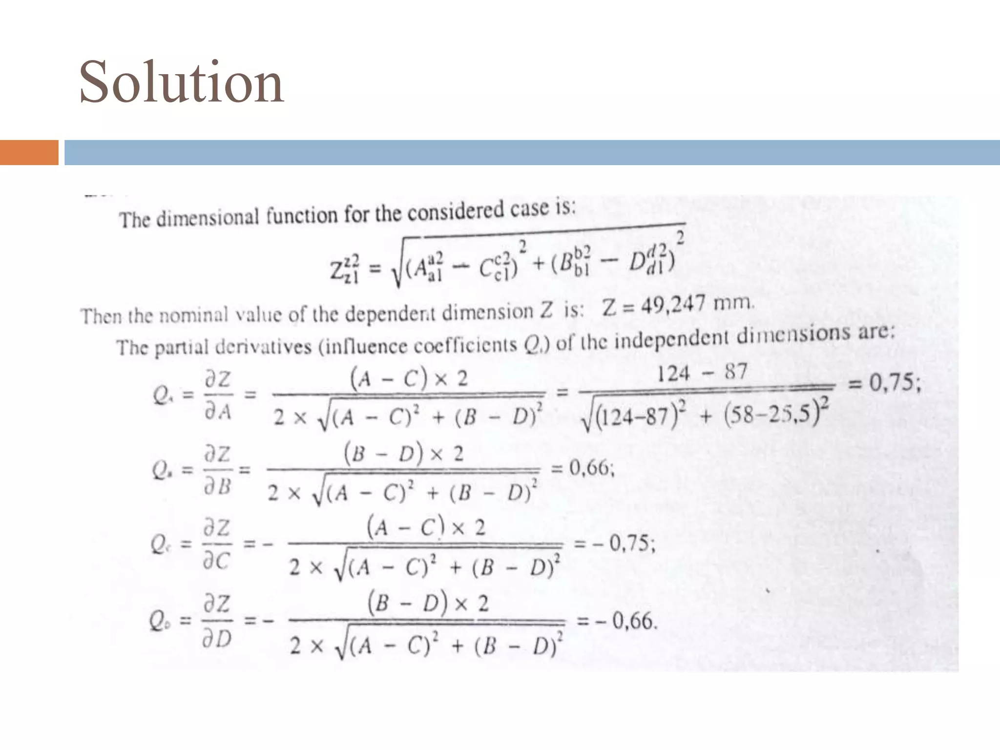 tolerance stack up analysis | PPTX