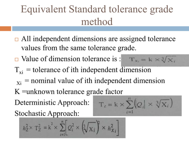 tolerance stack up analysis | PPTX