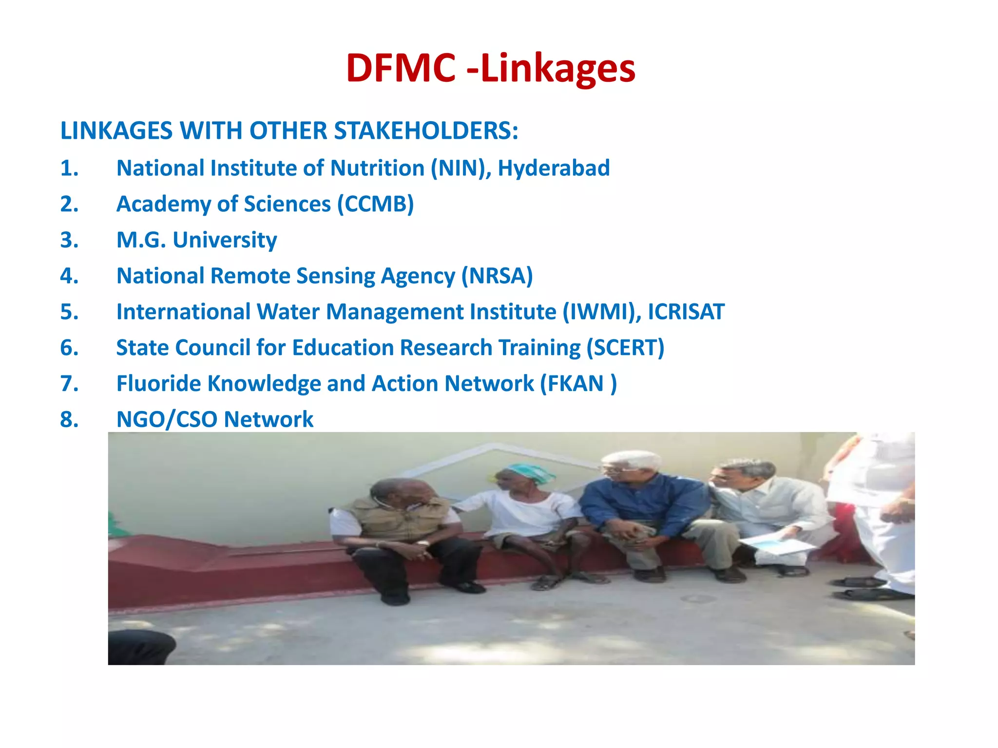 District Fluoride Monitoring Centre DFMC Nalgonda | PPTX