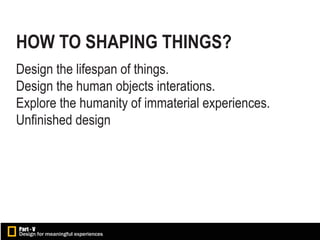 Design for Meaningful Experience | PDF