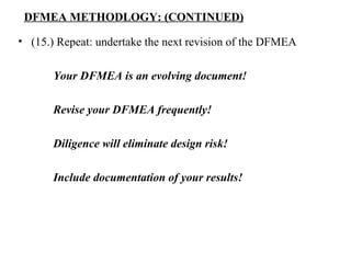 Dfmea | PPT