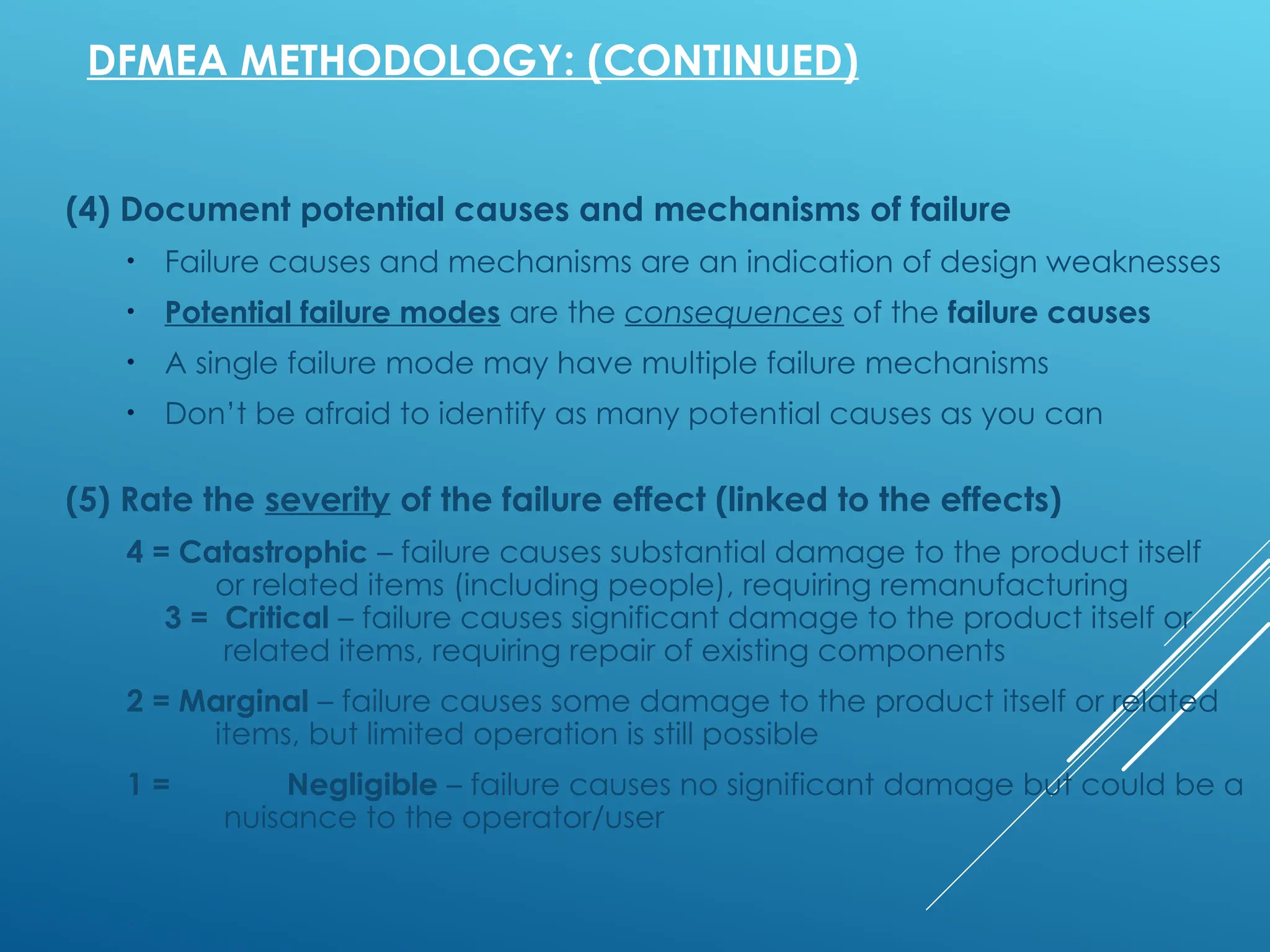 Design failure mode effect analysis slides | PPT