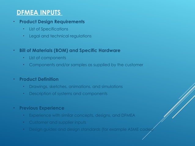 Design failure mode effect analysis slides | PPT Design failure mode effect analysis slides | PPT