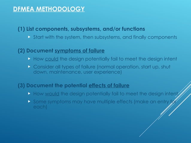 Design failure mode effect analysis slides | PPT Design failure mode effect analysis slides | PPT