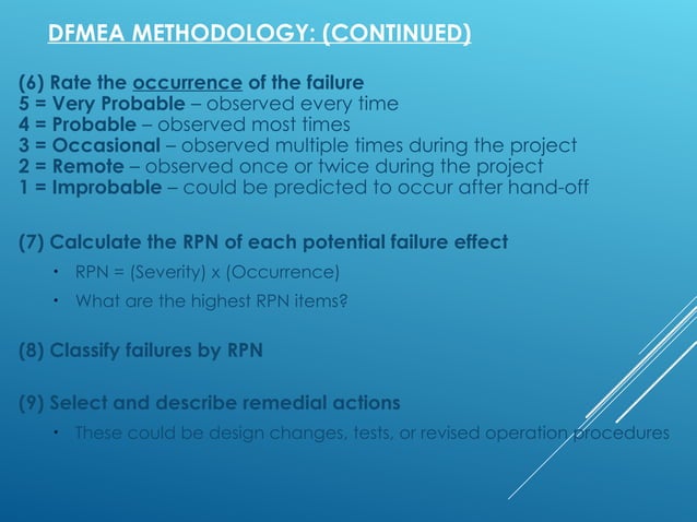 Design failure mode effect analysis slides | PPT