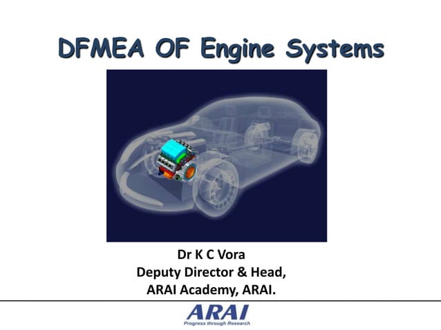 Dfmea for engine systems | PPTX
