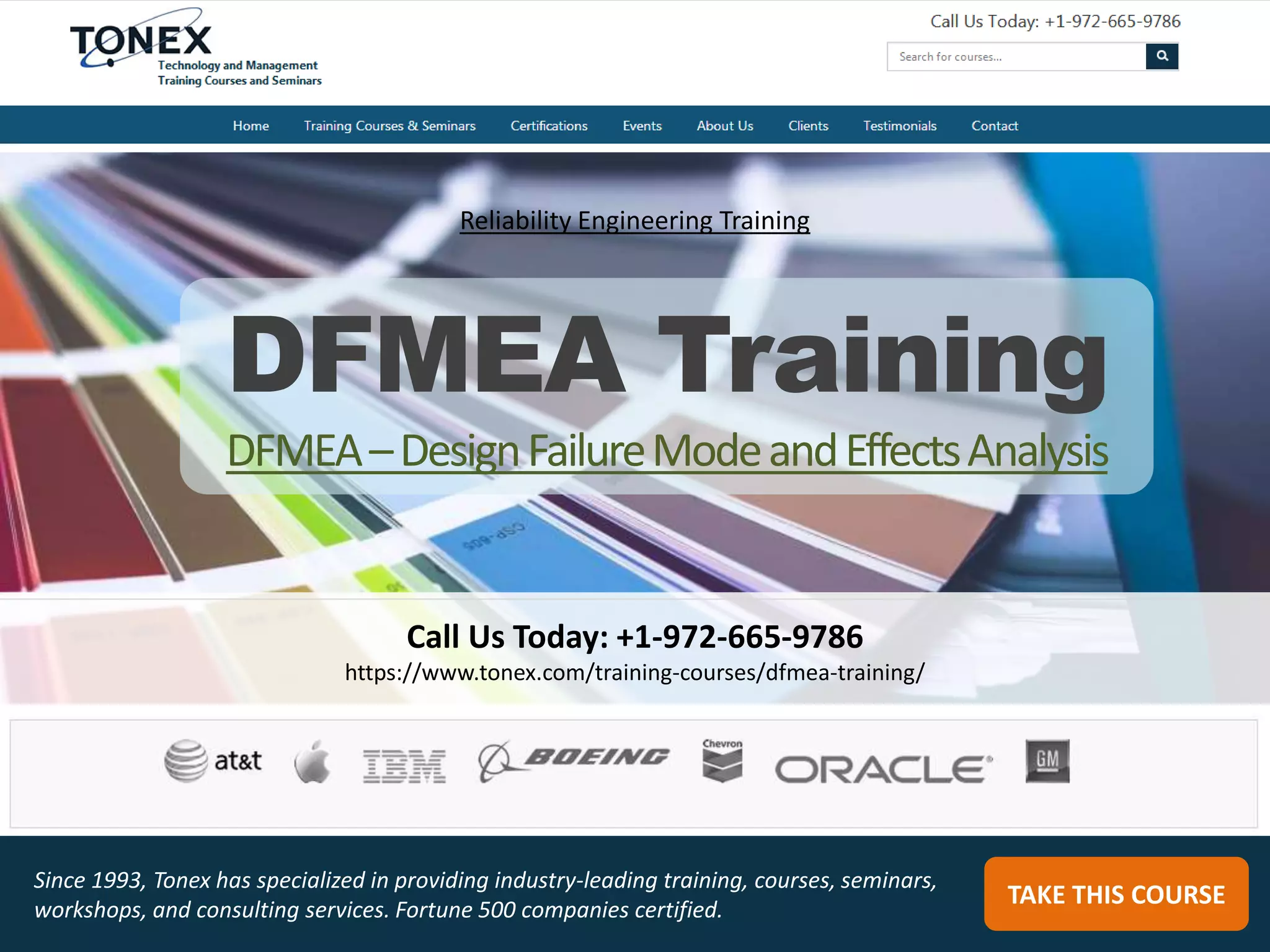 DFMEA Training, Design FMEA Training | PPTX