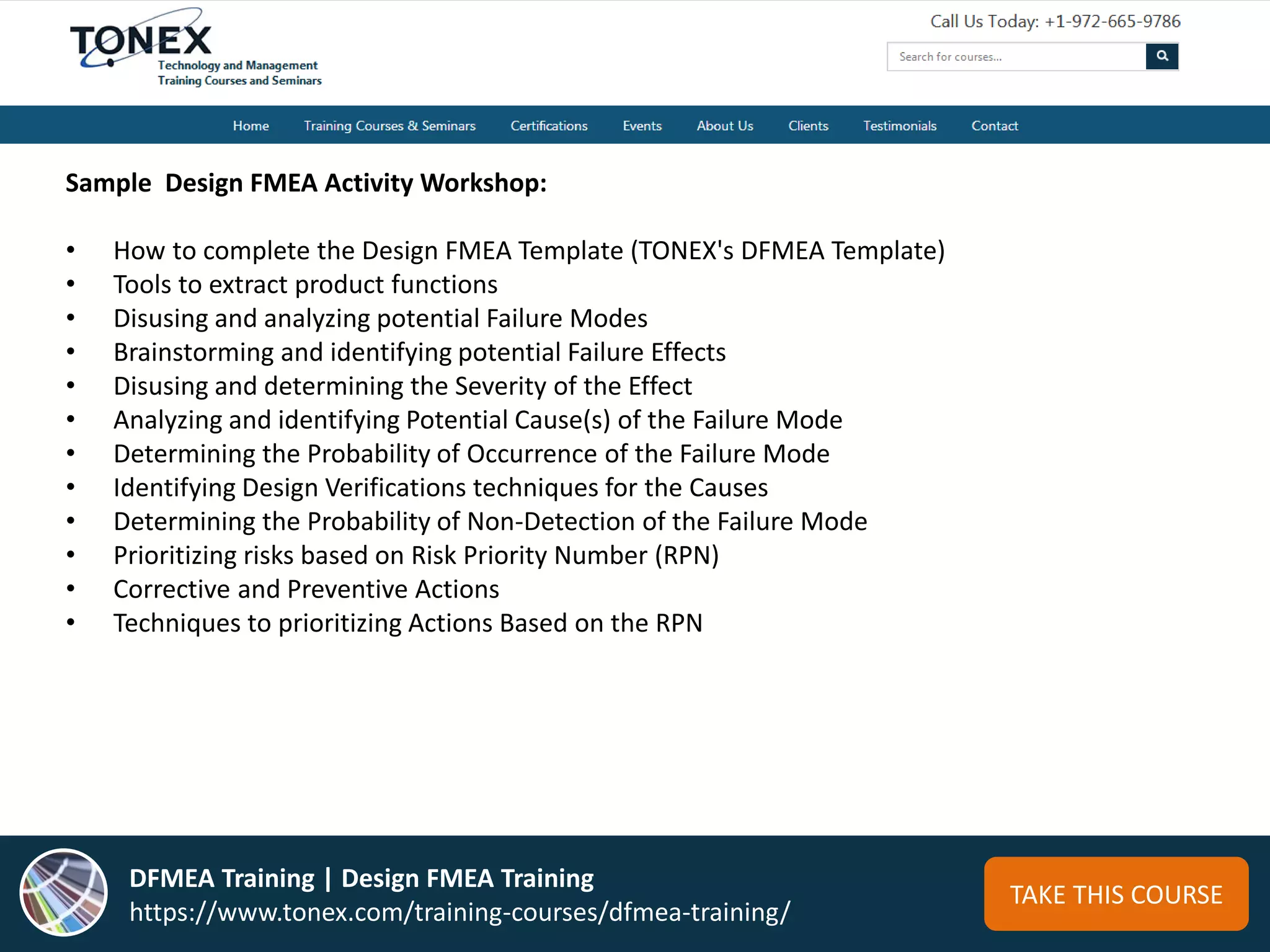 DFMEA Training, Design FMEA Training | PPTX